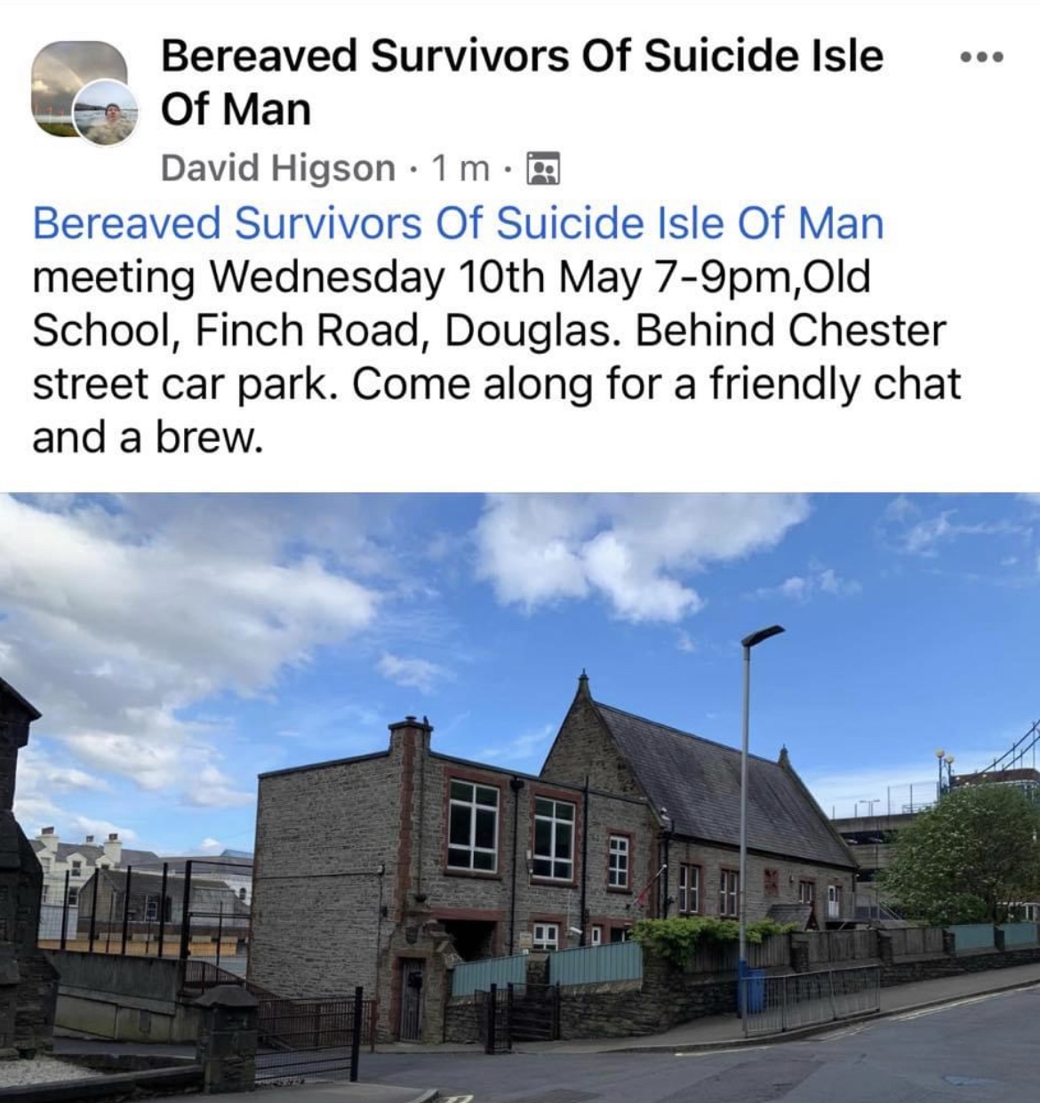 Survivors Meeting May 2023 – You don’t have to grieve alone